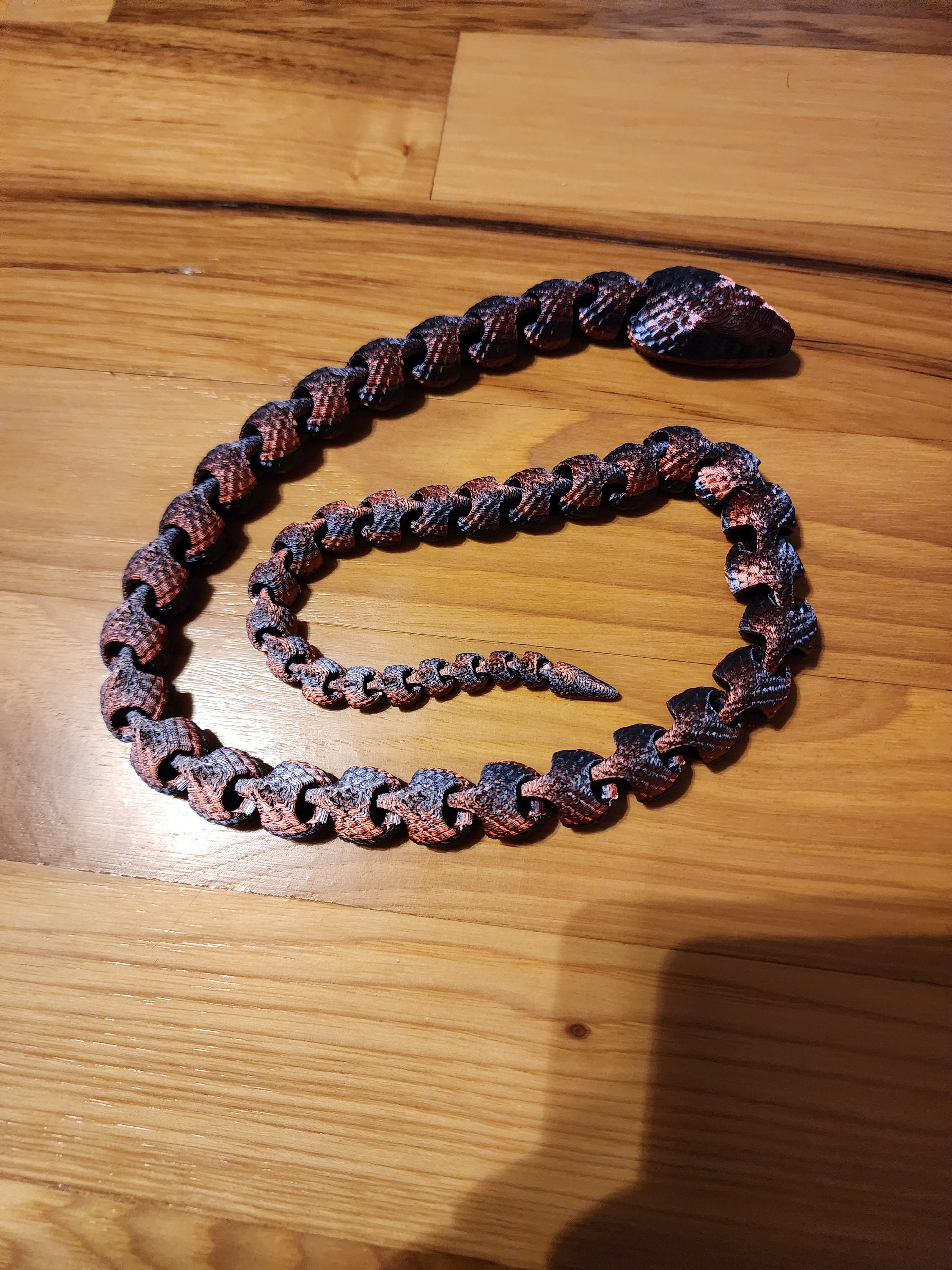 Lifelike Articulated Snake Version 1 Serpent Fidget Gift - Etsy