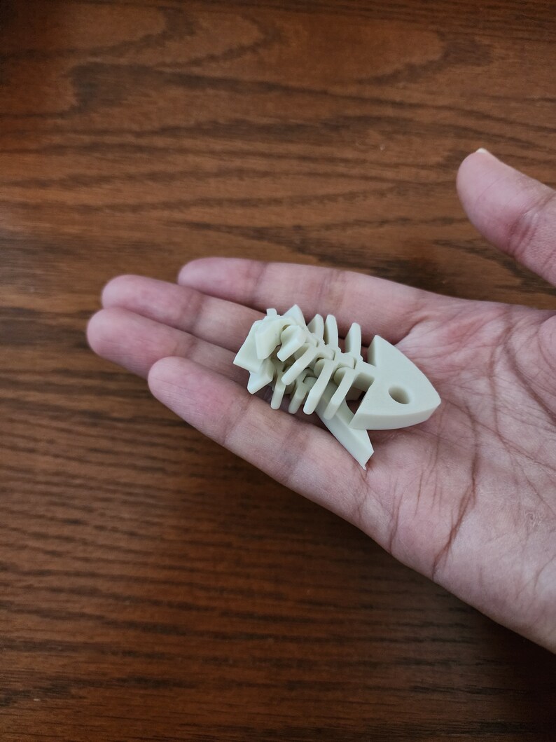 Boney Fish Fidget | Skeleton | 3D Printed | Toy | Kids | Gift ...