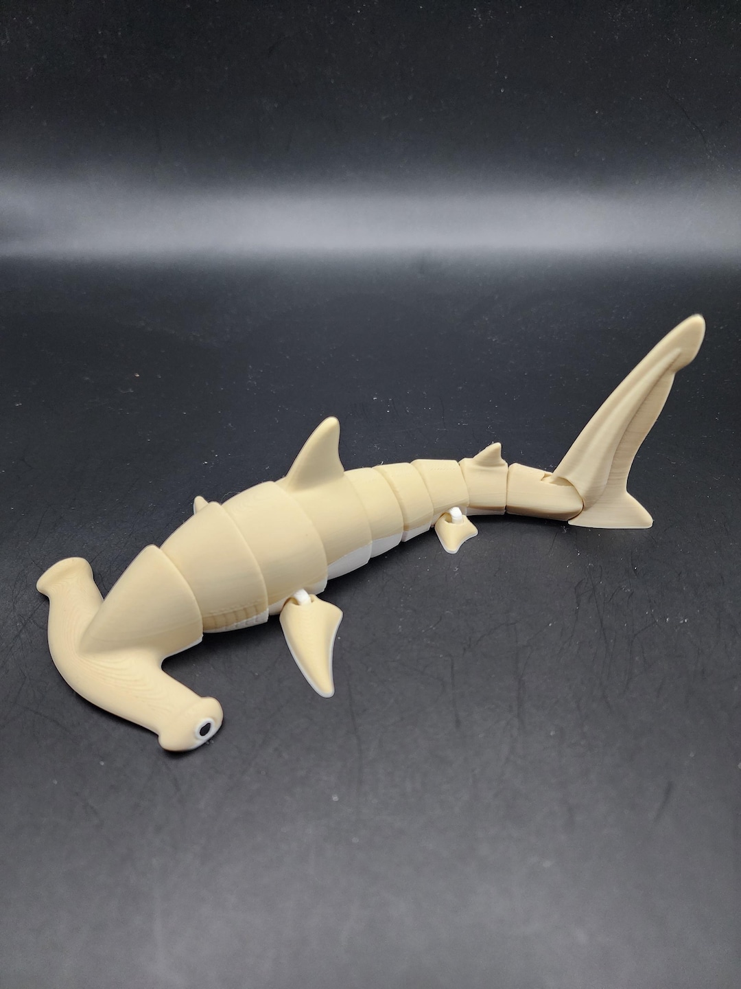 Articulated Hammerhead Shark Figurine Decor Ocean Marine Biology 3D ...