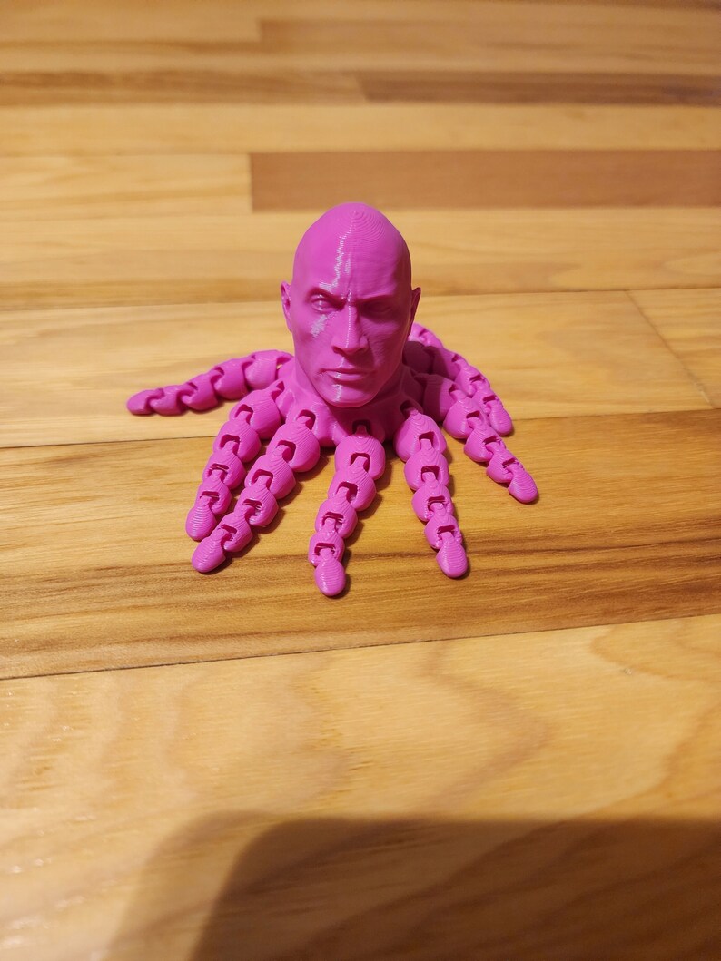 The Rocktopus Fidget Toy 3D Printed Kids Stress-relief Shelf Octopus ...