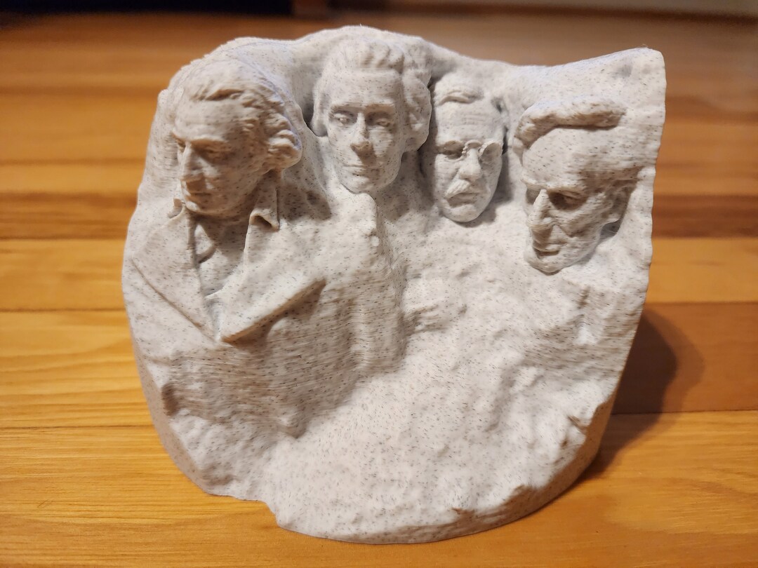 Mount Rushmore Statue Presidents History America Bust Marble Detailed ...