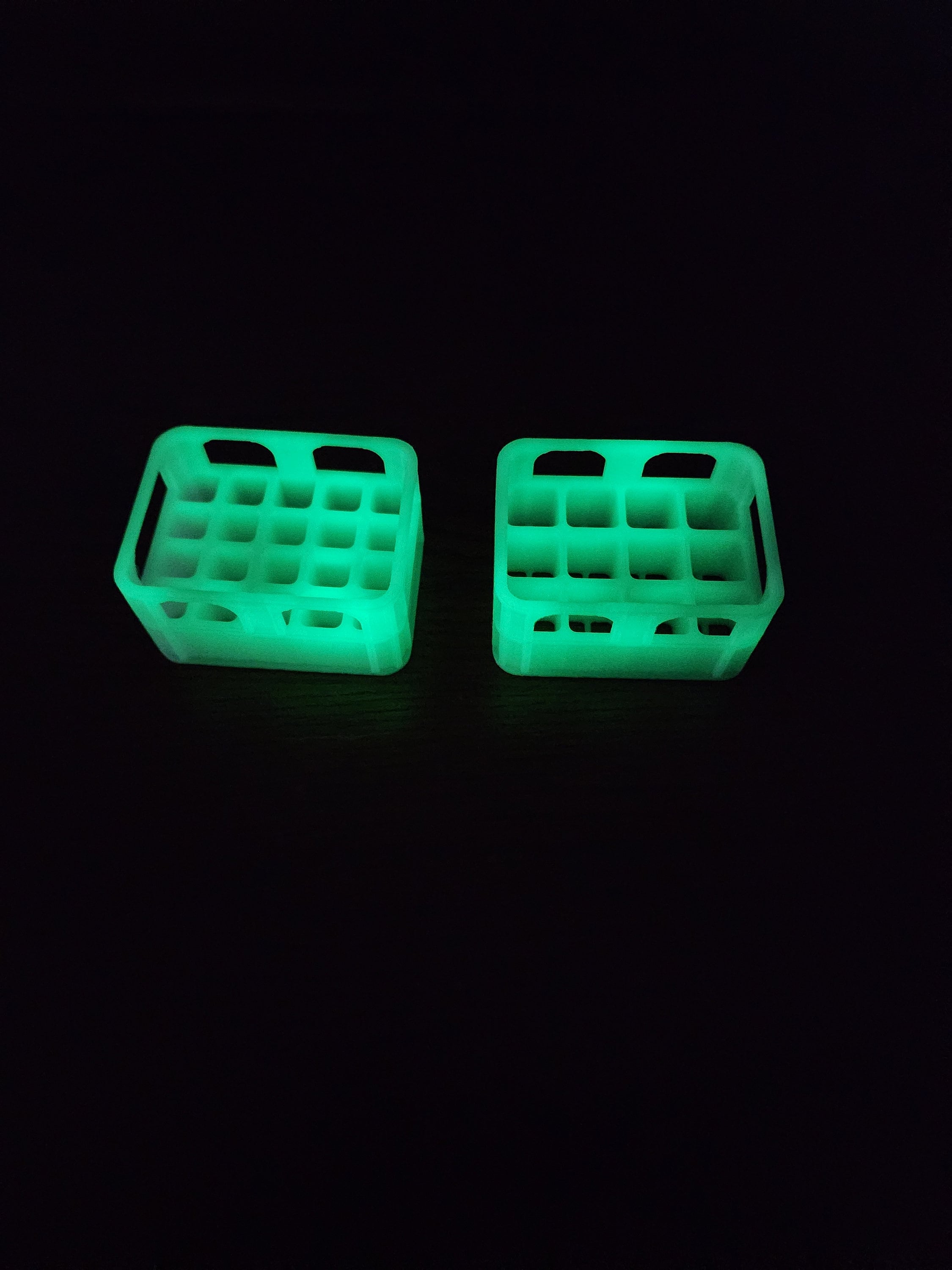 Battery Holder Crate low Top Version AA AAA Battery Case 3D Printed ...