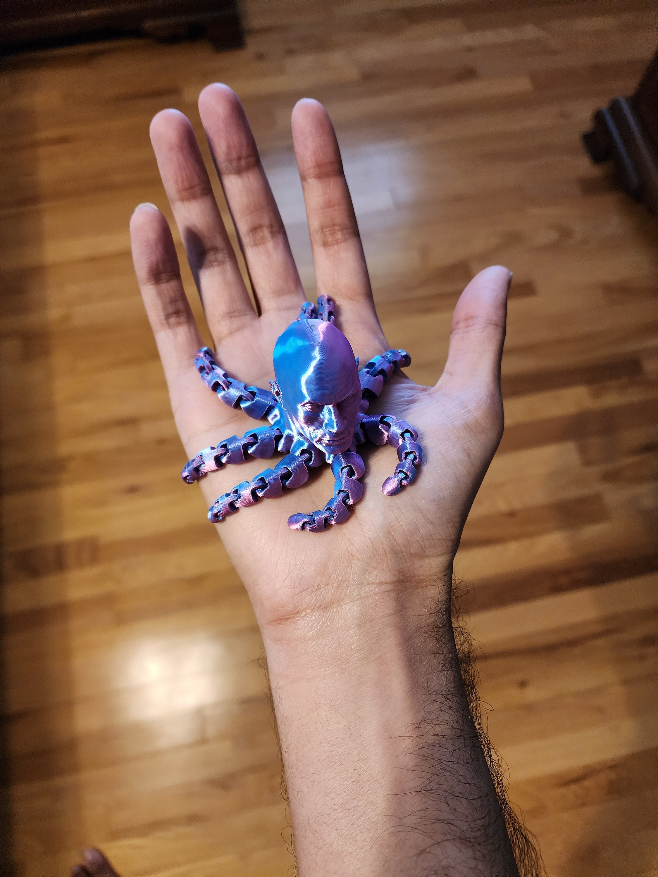 The Rocktopus Fidget Toy 3D Printed Kids Stress-relief Shelf Octopus ...