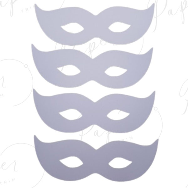 Die Cut Paper Mask - Etsy