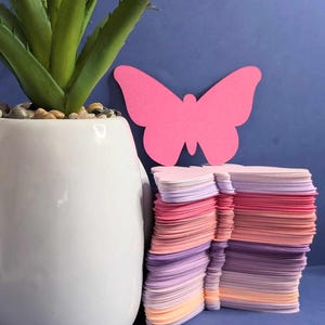 Butterfly Die Cut, Butterfly Card Topper, Journal, Scrapbooking, Paper ...