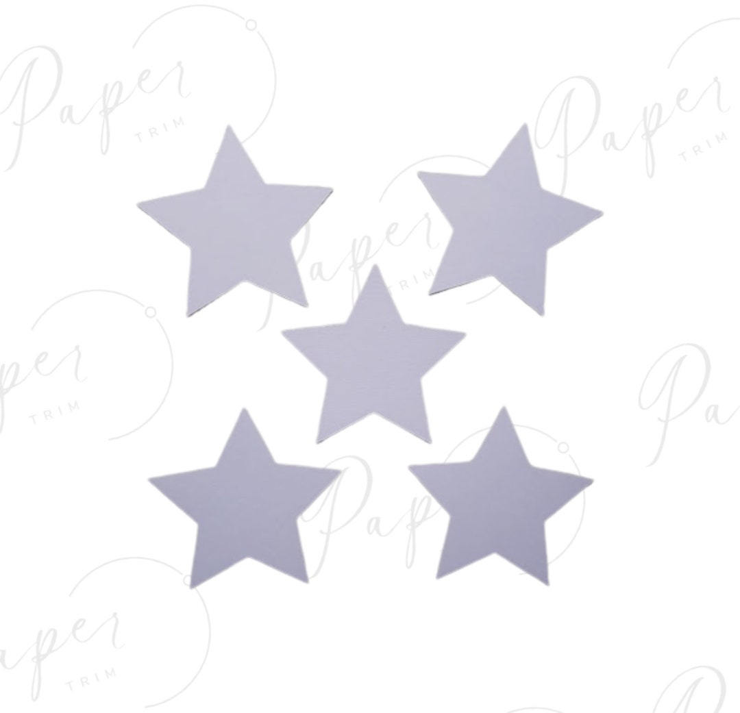 Die-cuts Stars, Card Topper, Journal, Scrapbooking, Paper Butterflies ...