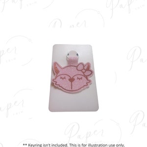 Keyring Holder Cards, White Card Keyring Display Cards, Key Ring ...