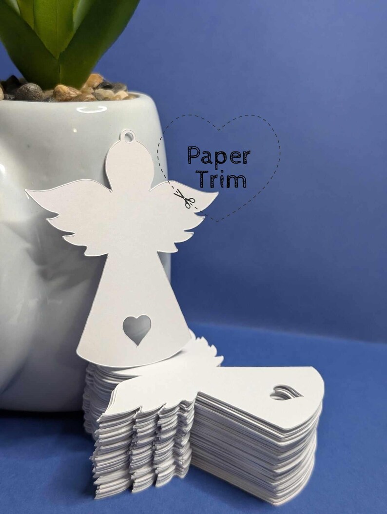 Angel Tags, Angel Die Cut, Angel Labels, Angel Gift Tags, Gift Tags ...