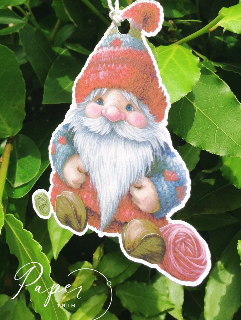 Gnome Gift Tags Gnome Tags Gnome Labels Gnome Decor - Etsy