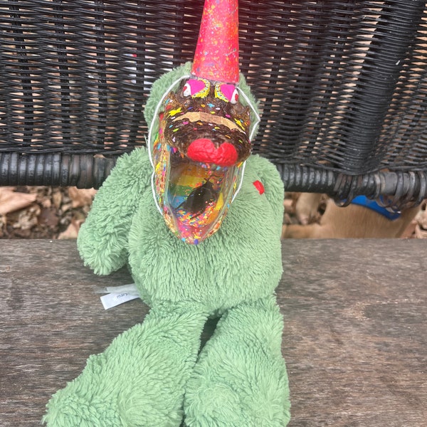 Clay Face Stuffed Animal - Etsy
