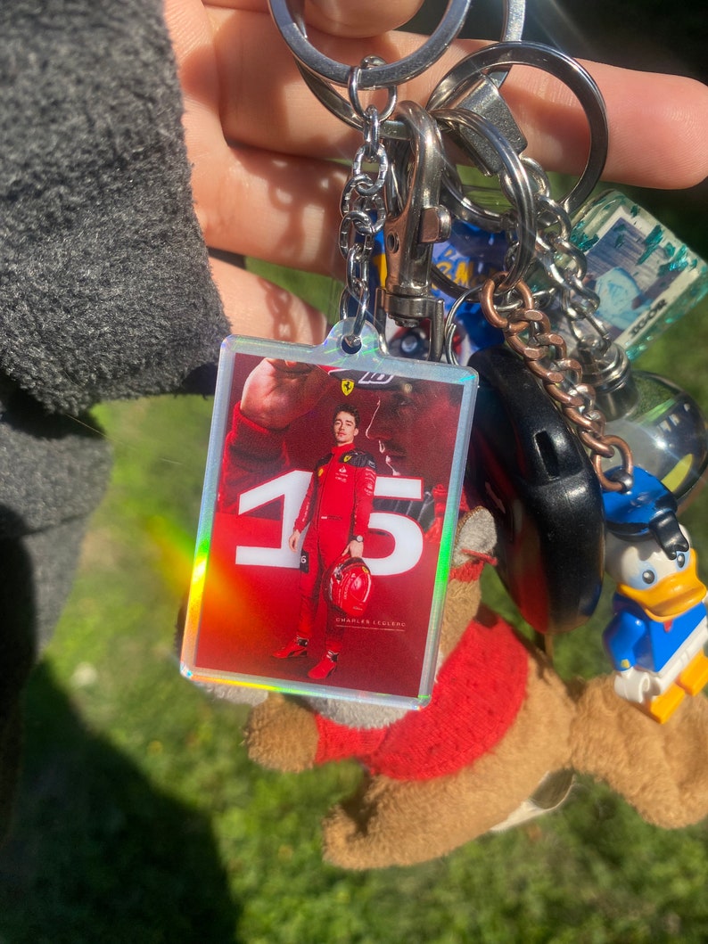 Charles Leclerc Key Chain - Etsy