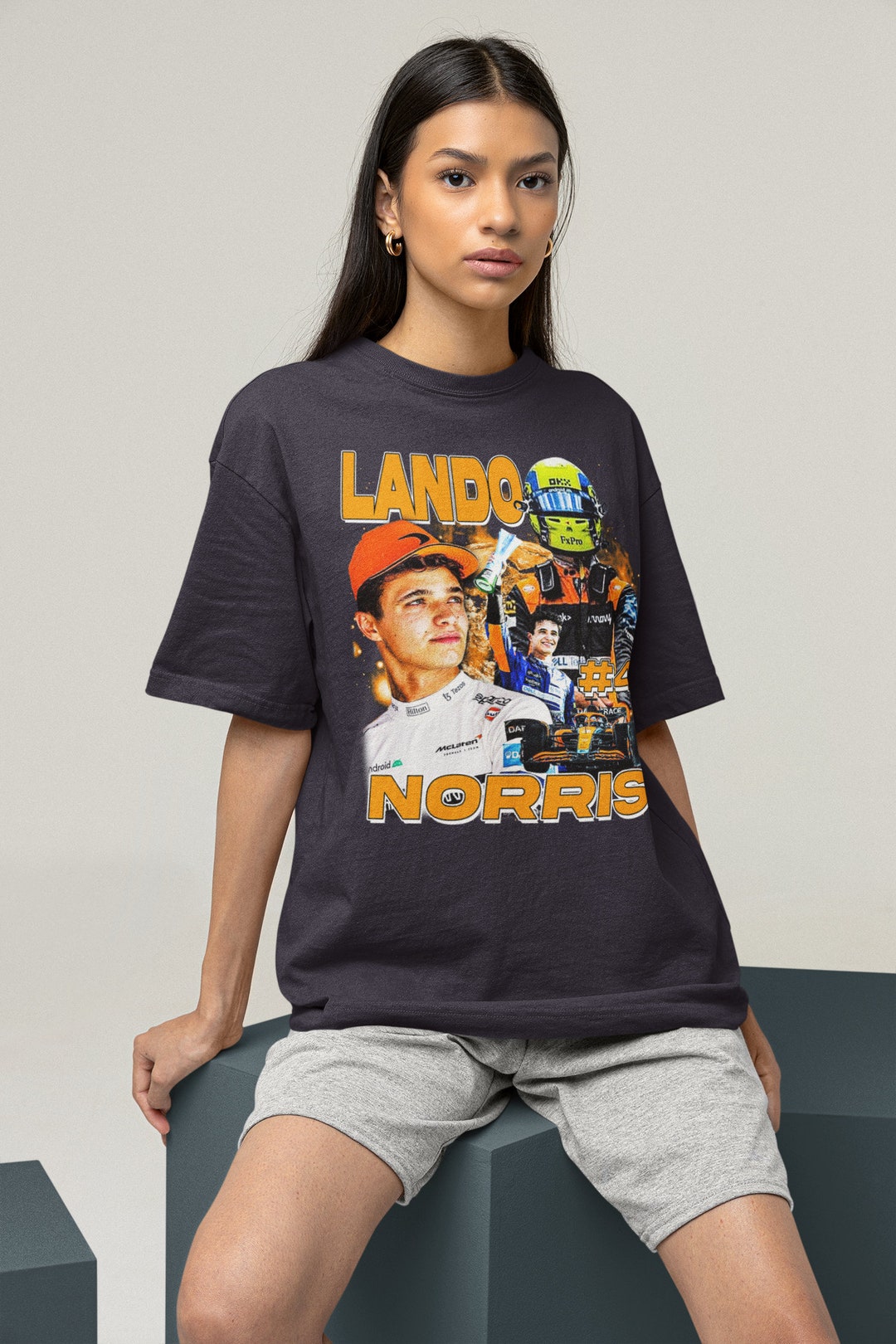Lando Norris T-shirt Formula 1 Formula One Clothing F1 Formula 1 Gifts ...