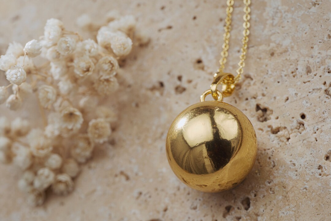 Angel Caller Pregnancy Bola Necklace to Honour and Celebrate New Baby ...