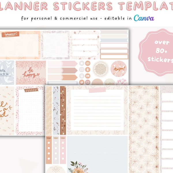 Canva Notepad Template Printable Notepad Multi-size Custom Notepad ...