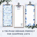 Canva Notepad Template | Printable Notepad | Multi-size Custom Notepad Template | Commercial Use ...
