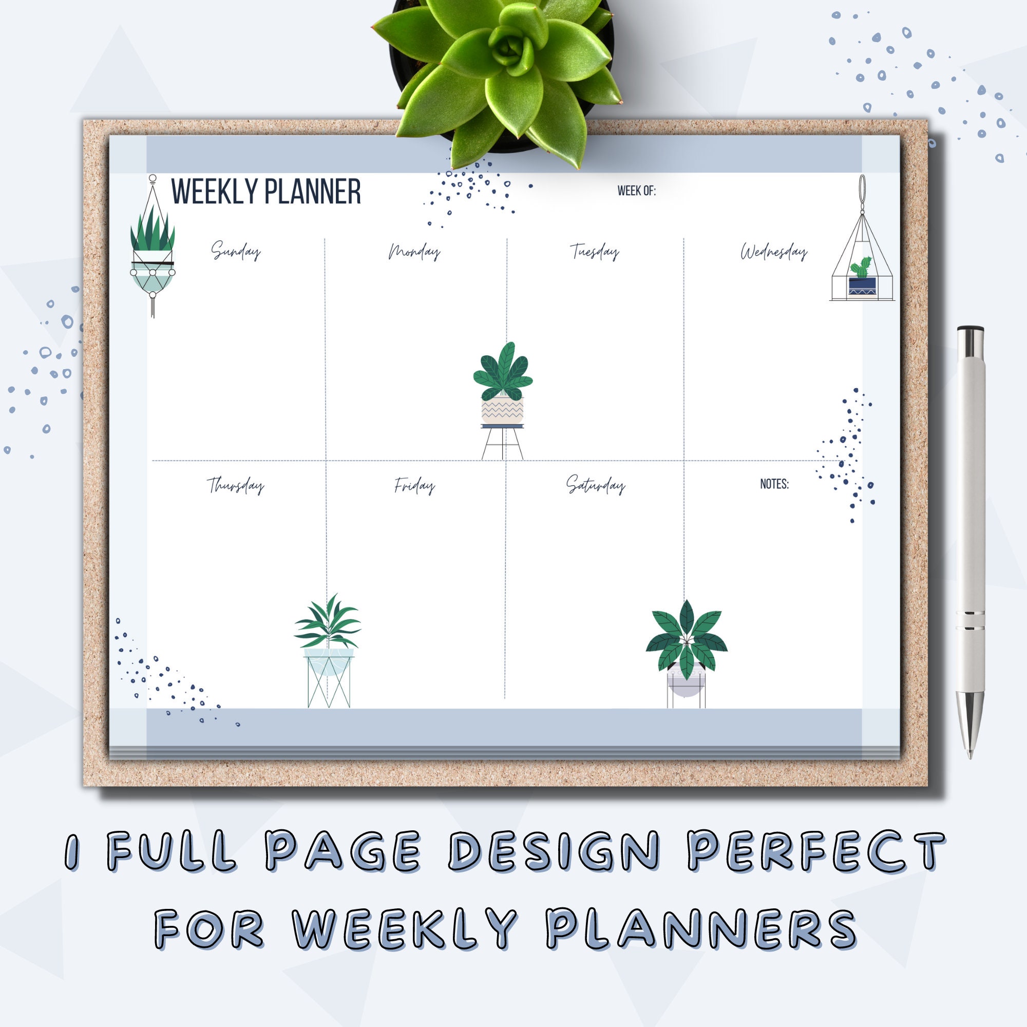 Canva Notepad Template | Printable Notepad | Multi-size Custom Notepad ...