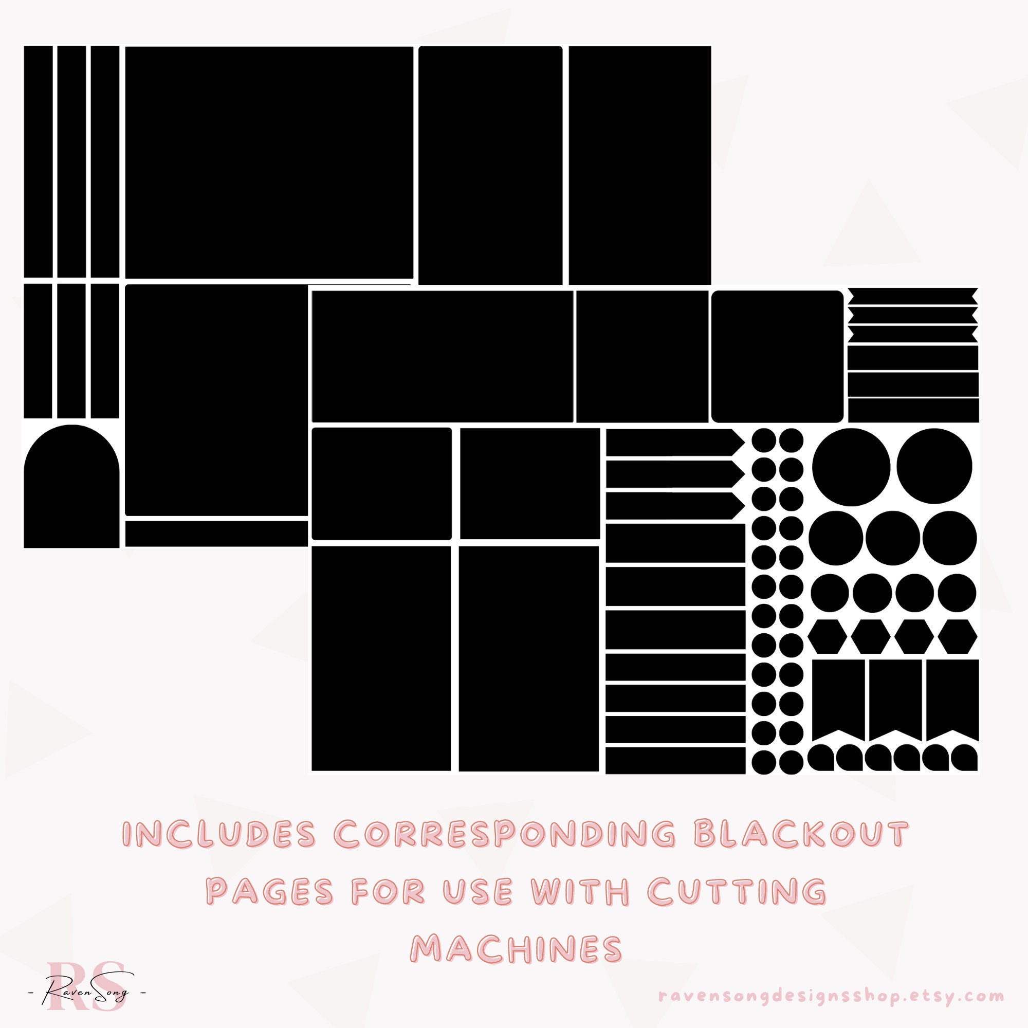 Canva Editable Sticker Template | Boho Digital Planner Stickers ...