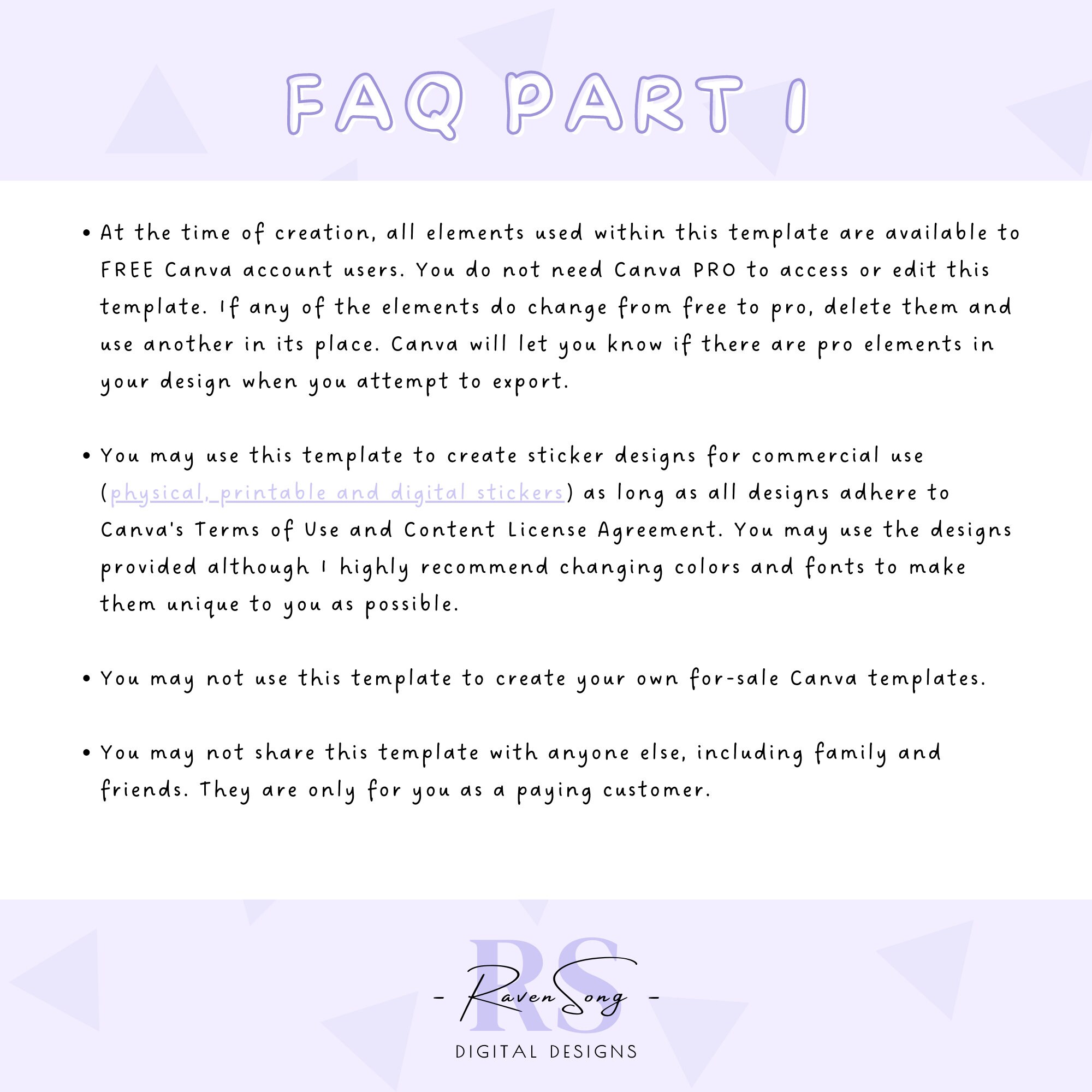 Canva Editable Sticker Template | Journal Sticker Kit Template | Floral ...