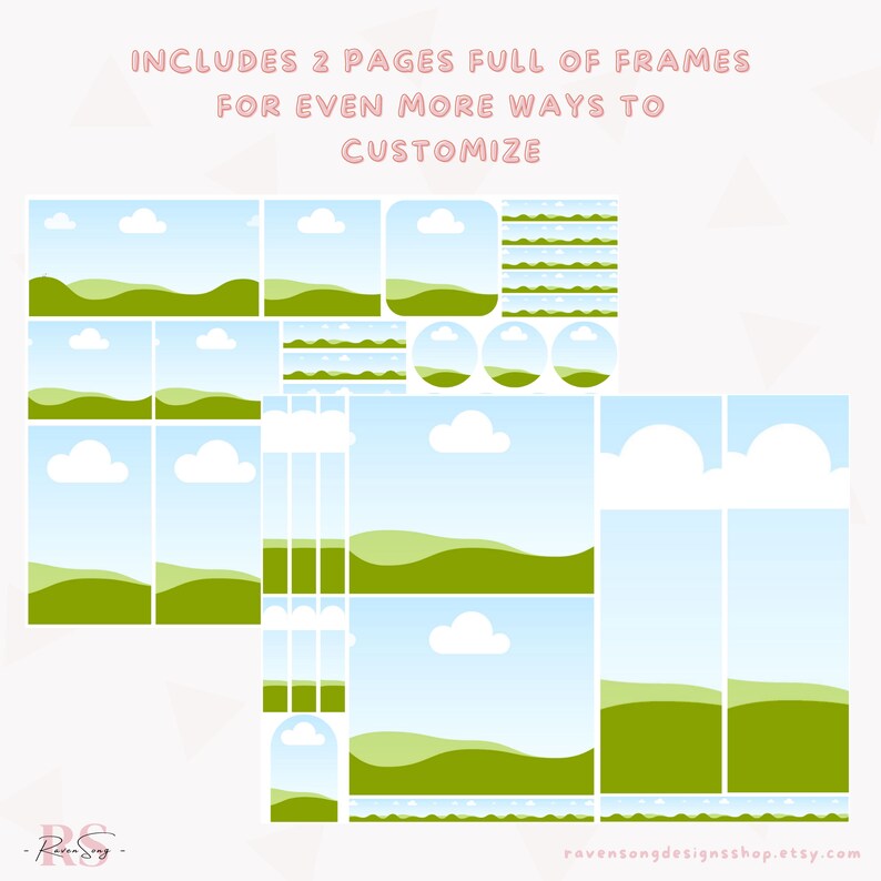 Canva Editable Sticker Template | Boho Digital Planner Stickers ...