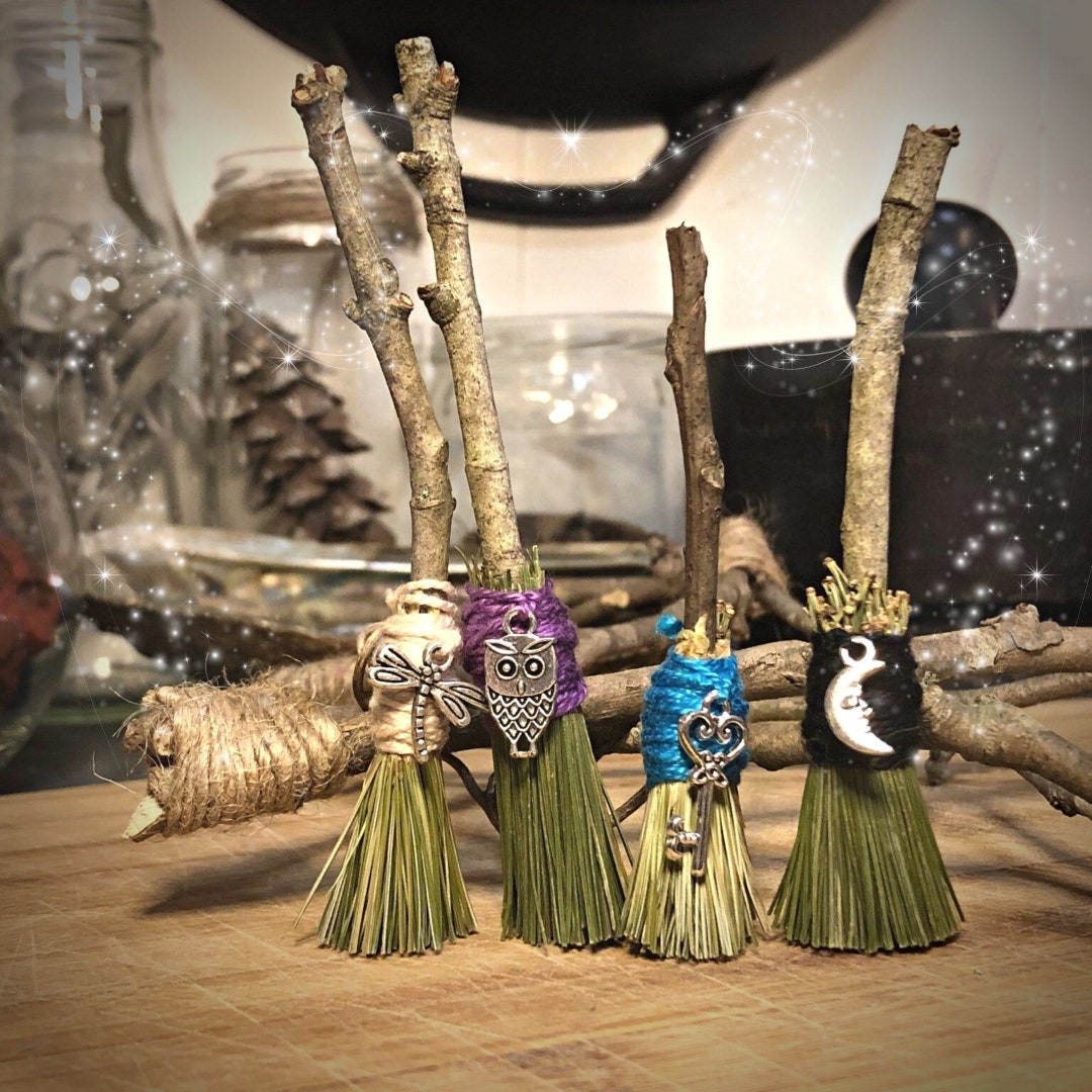 Mini Free Standing Witches Ritual Besom Broom - Etsy