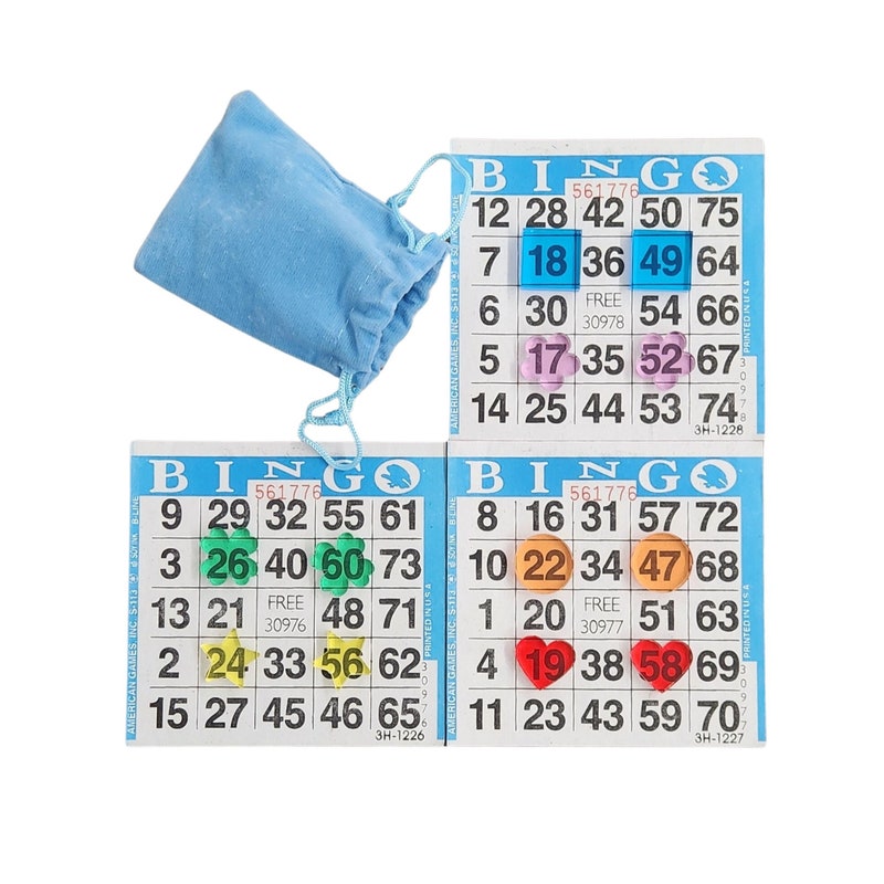 Bingo Set - Etsy