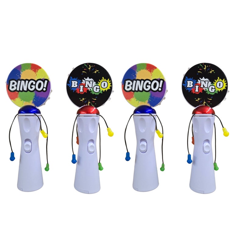 Light-up Bingo Winner Spinner Wand: Splatter or Firework Design - Etsy