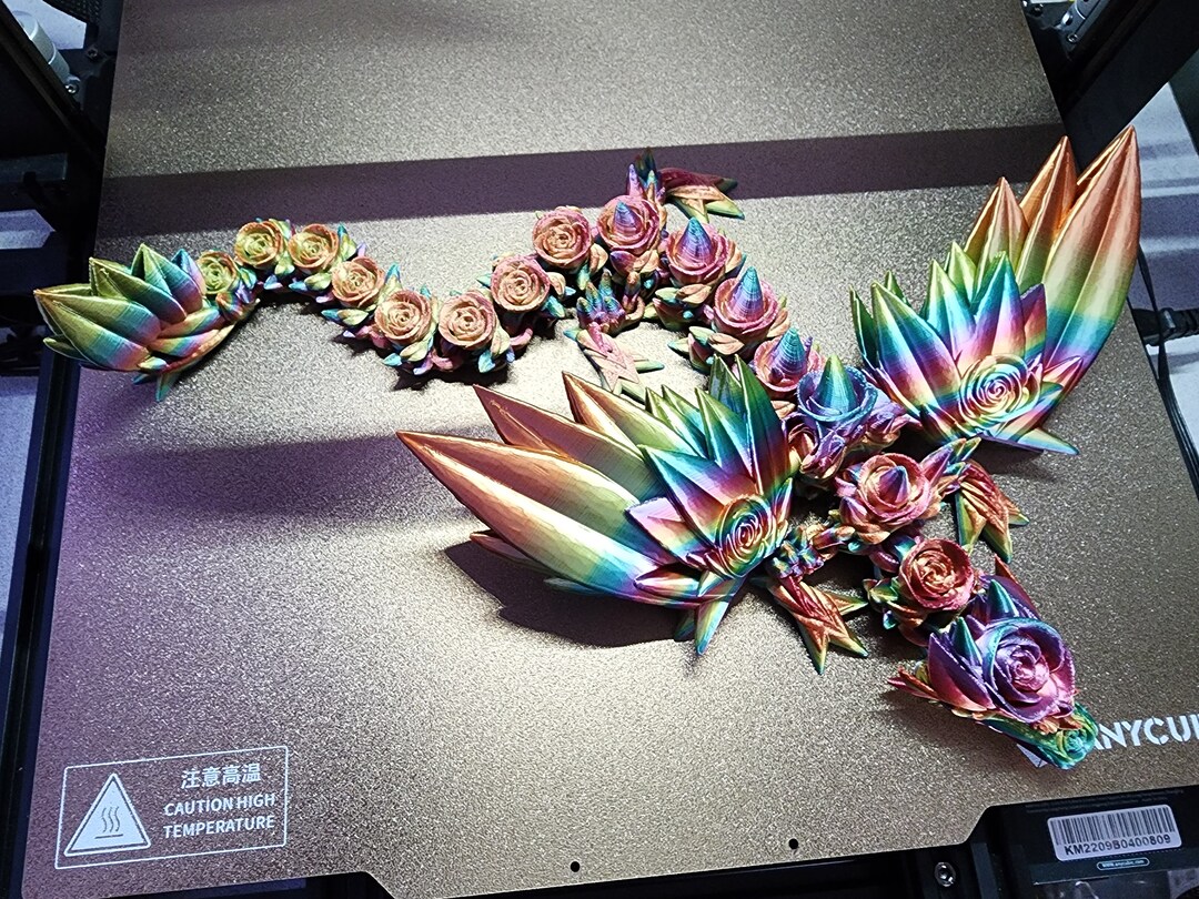 Rose Wing Dragon - Etsy