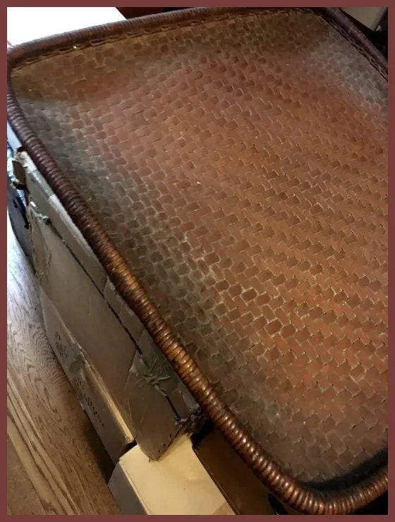 Rare Large Antique Japanese Basket Bamboo for Rice and Vegetables Rice ...