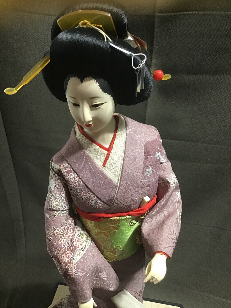Japanese GEISHA Doll Vintage Kyoto Bijin Doll Gifts Doll Geisha Doll ...