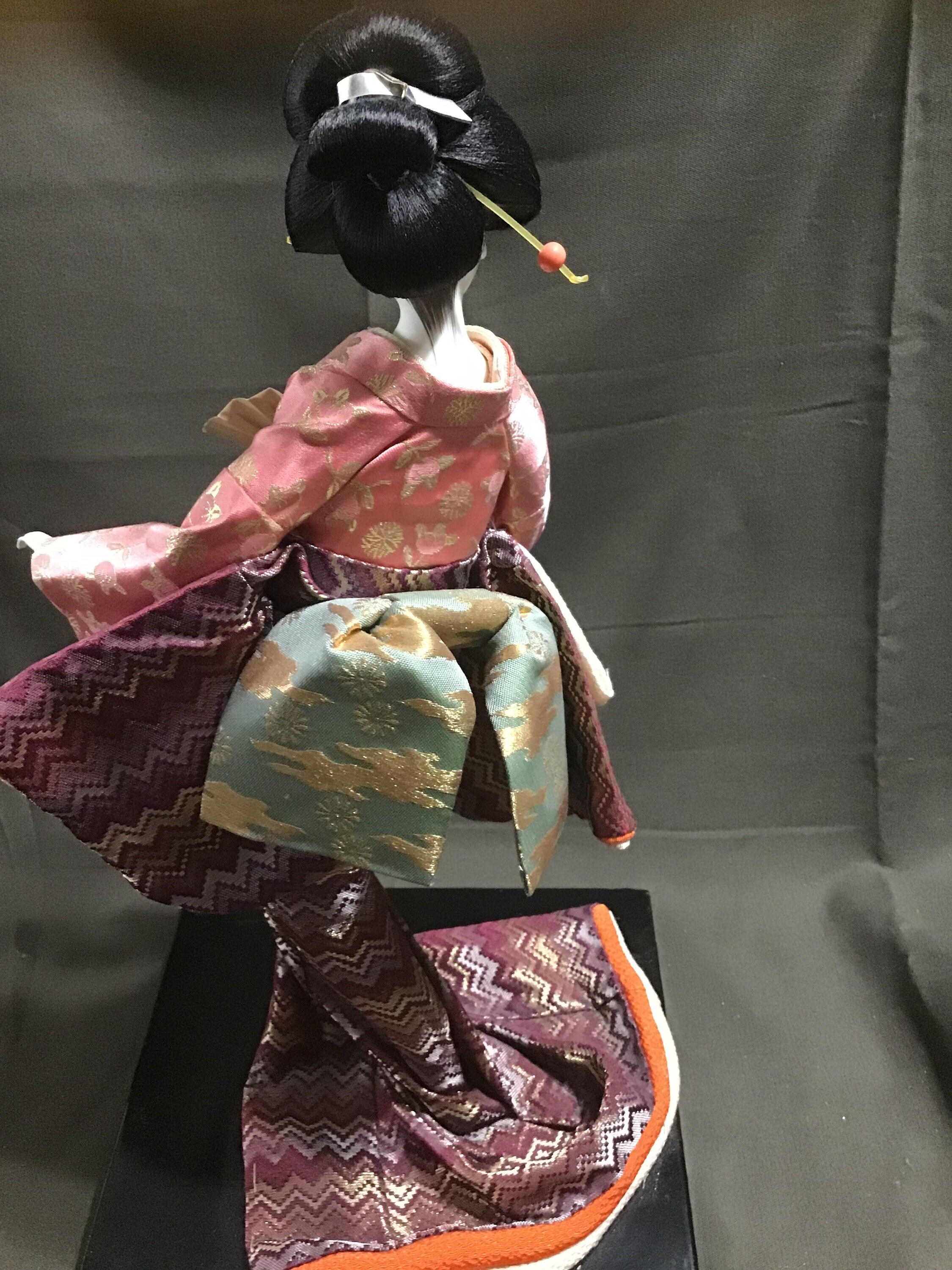 Vintage Japanese GEISHA DOLL Collectible Kyoto Doll Gofun GEISHA Doll ...