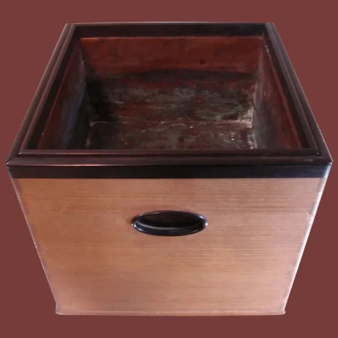 Japanese Traditional Hibachi Box Wood Hand Warmer Handwarmer Portable ...