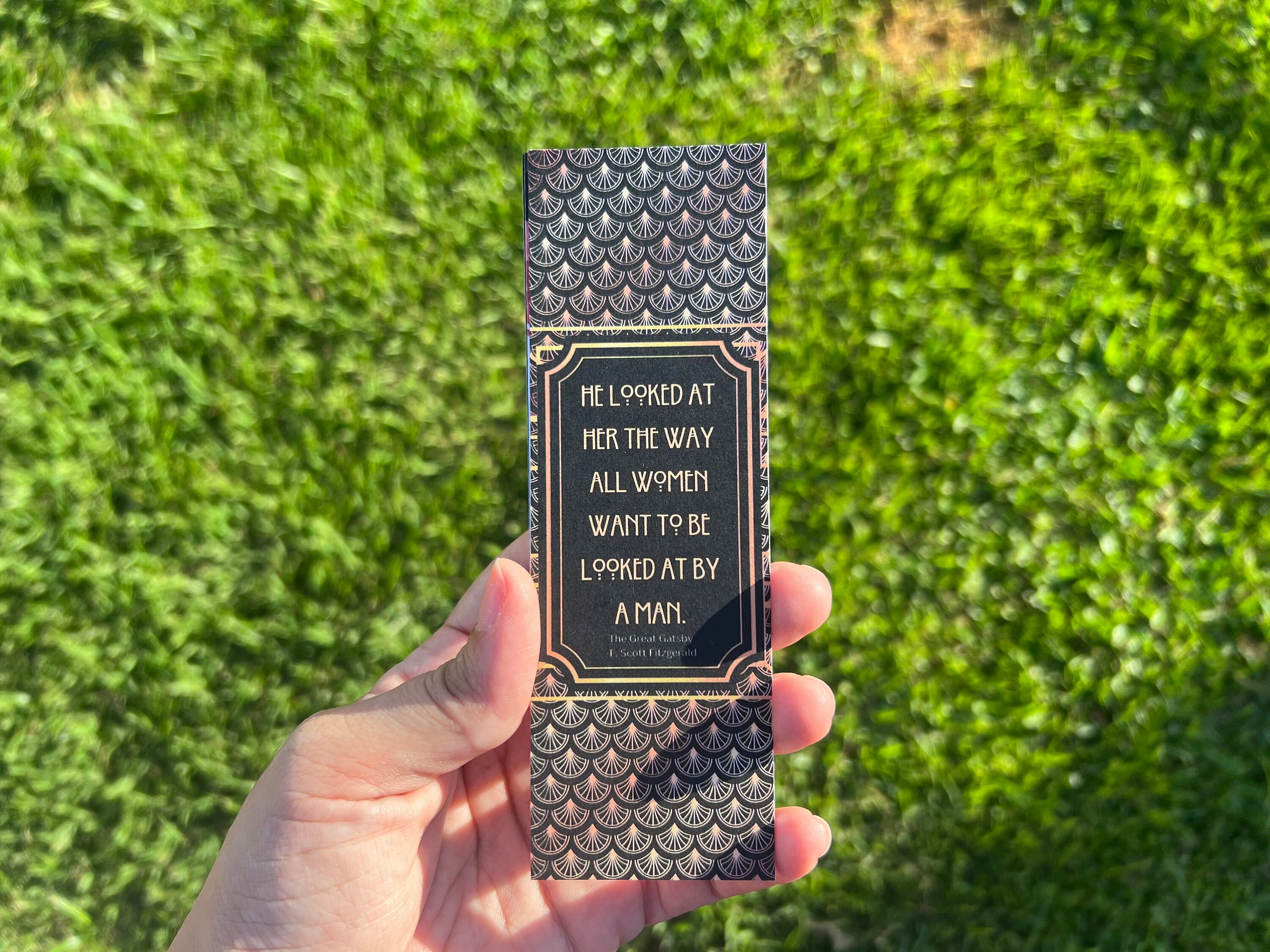 The Great Gatsby Bookmark / Book Classics / Read / Book Lovers - Etsy
