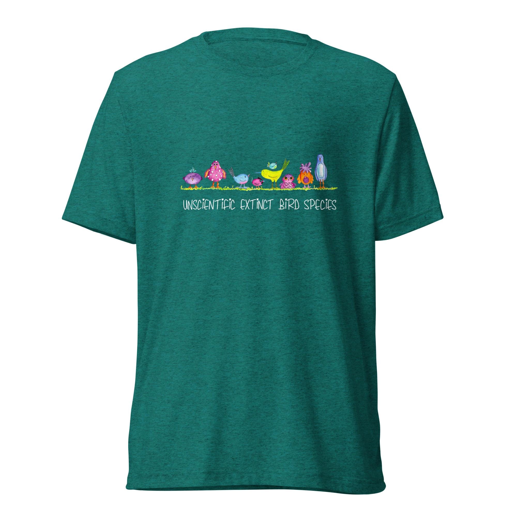 Unscientific Extinct Bird Species Tri-blend Short Sleeve T-shirt - Etsy