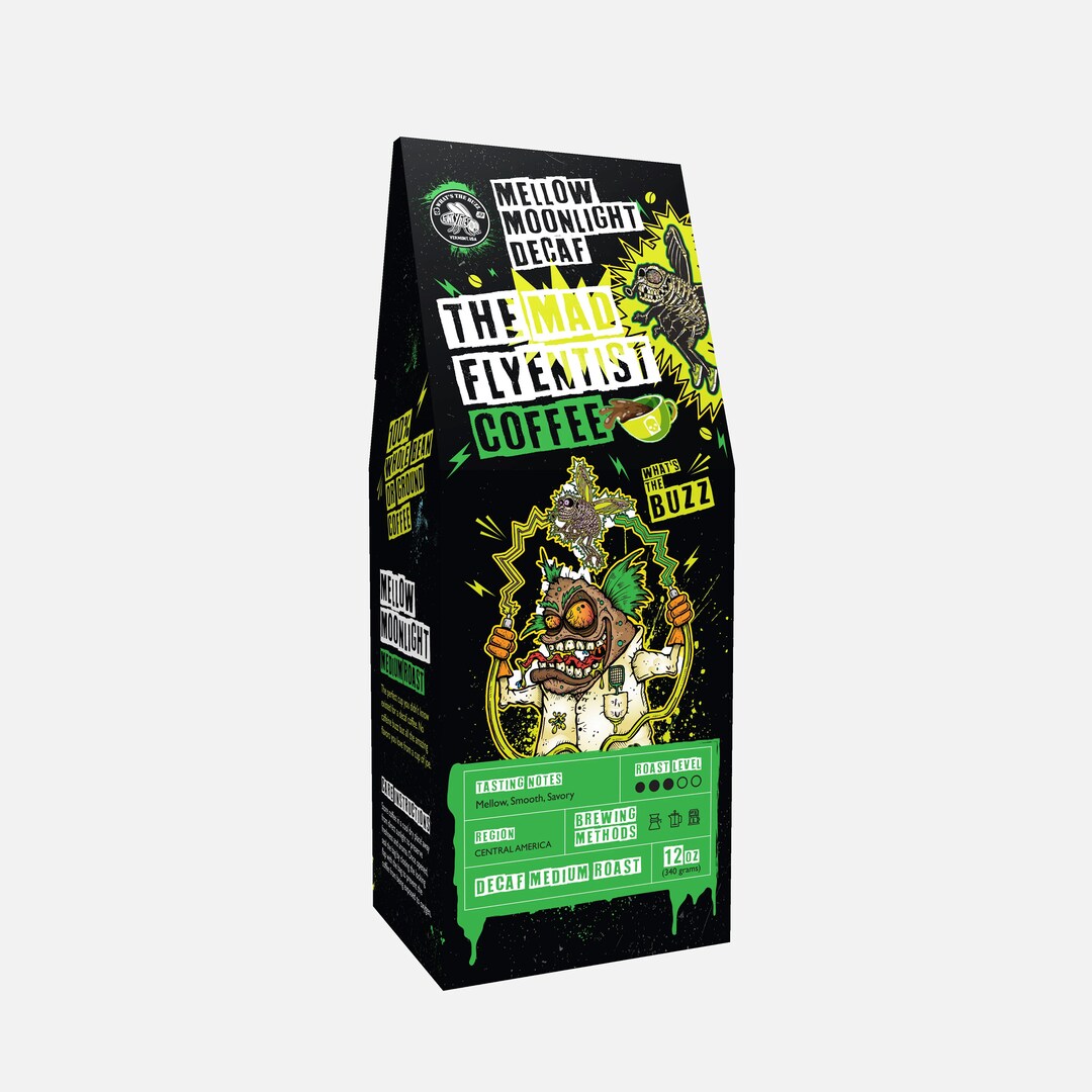 Mellow Moonlight Decaf Coffee - Medium Roast - Mellow, Smooth, Savory ...