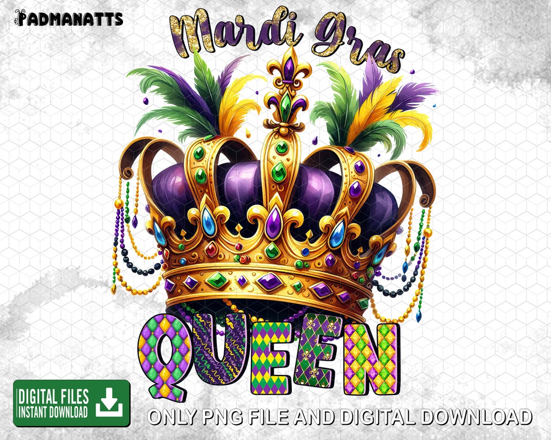 Mardi Gras Queen Png, Mardi Gras Png, Carnival Png, Mardi Gras Mask ...