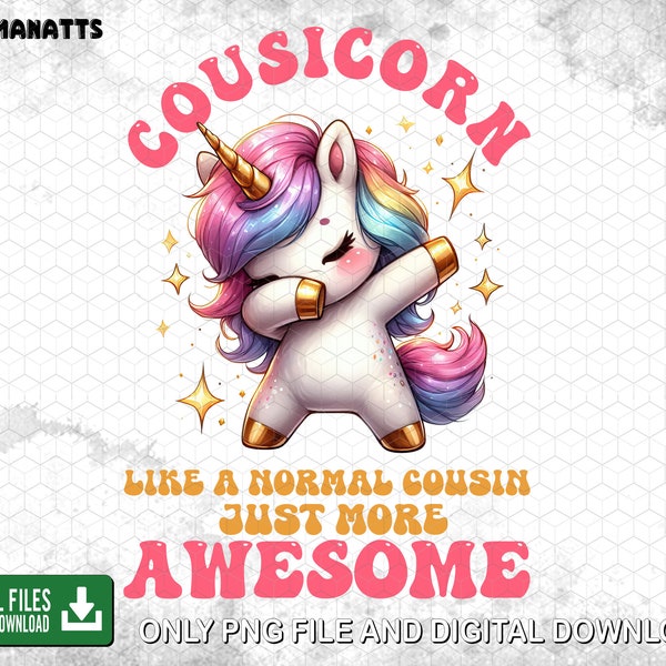 Unicorn Cousin - Etsy
