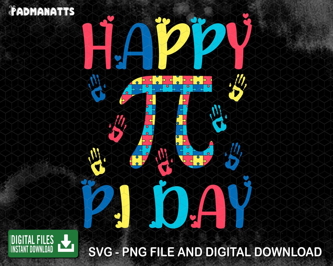 Happy Pi Day Sublimation Svg Png, Back to School , Math Teachers, Funny ...