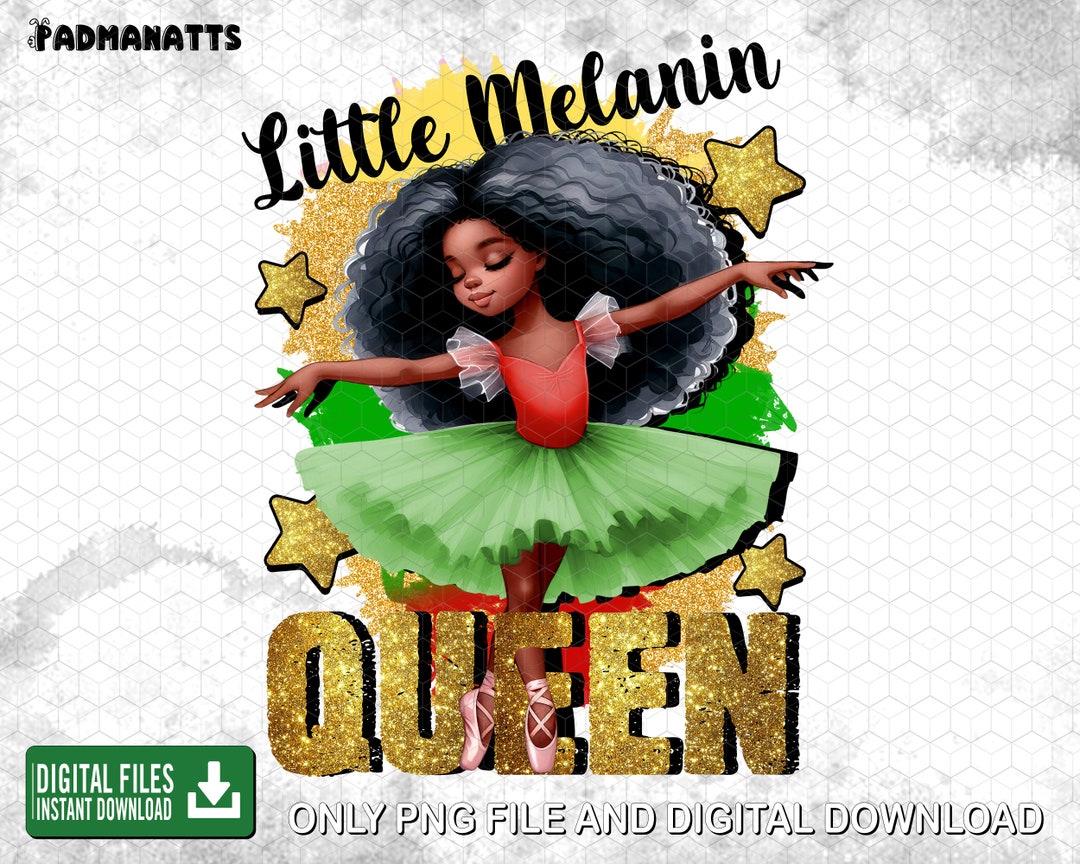 Little Melanin Queen Png, Birthday Queen Png, Birthday Crown Png, Happy ...