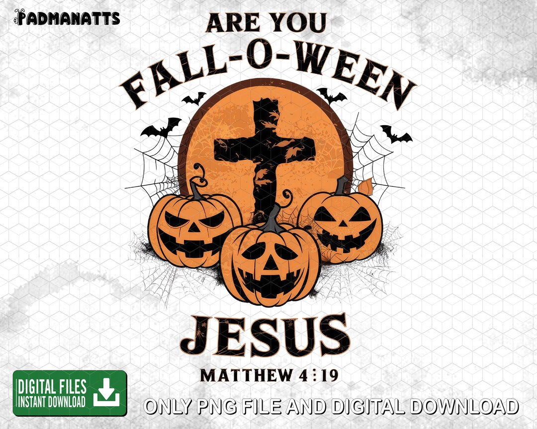 Are You Fall-o-ween Jesus Png, Fall Cross, Faith , Christian, Pumpkin ...