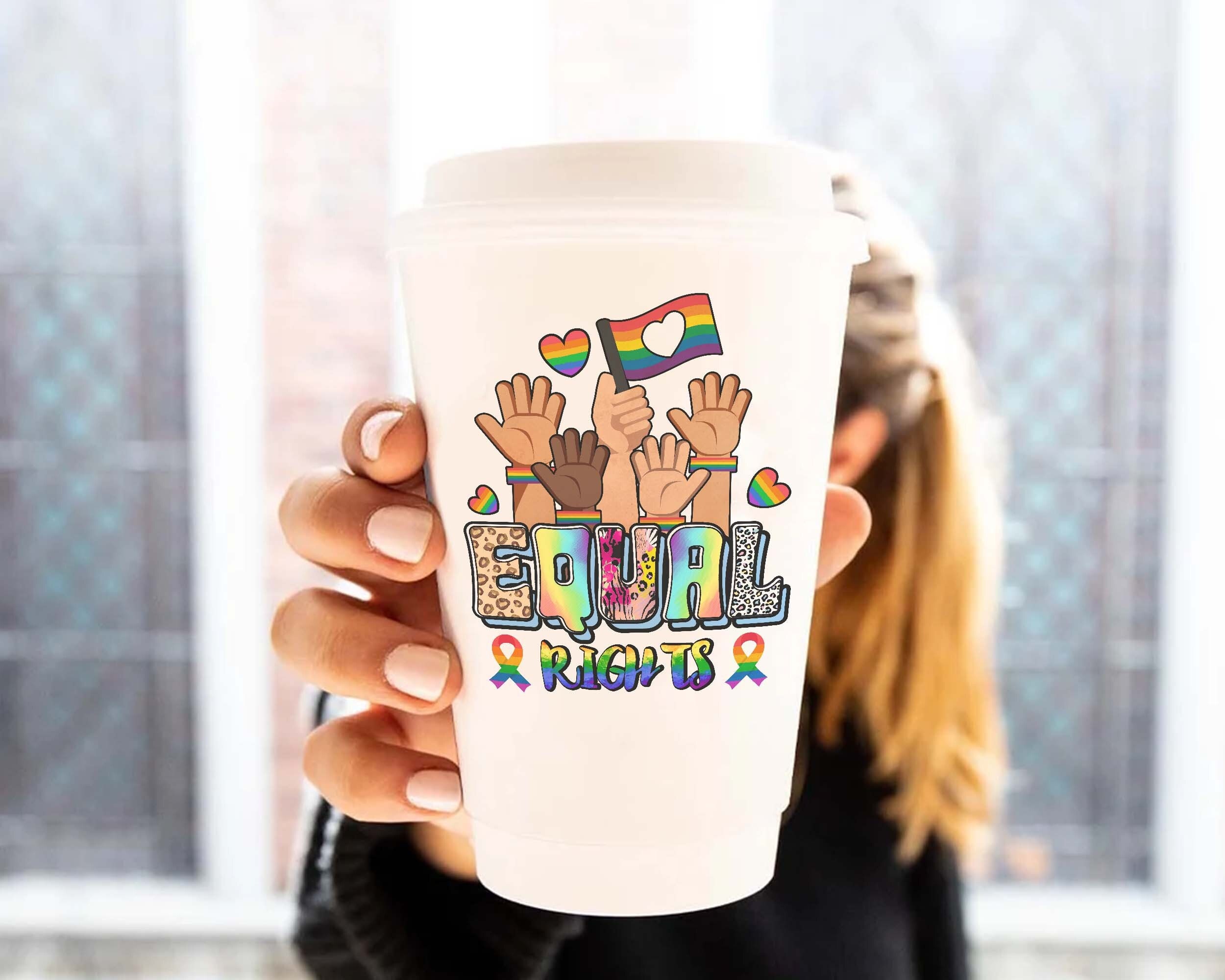 Equal Rights Png, LGBT Pride Month Png, Sublimation Lgbt Png, LGBTQ ...