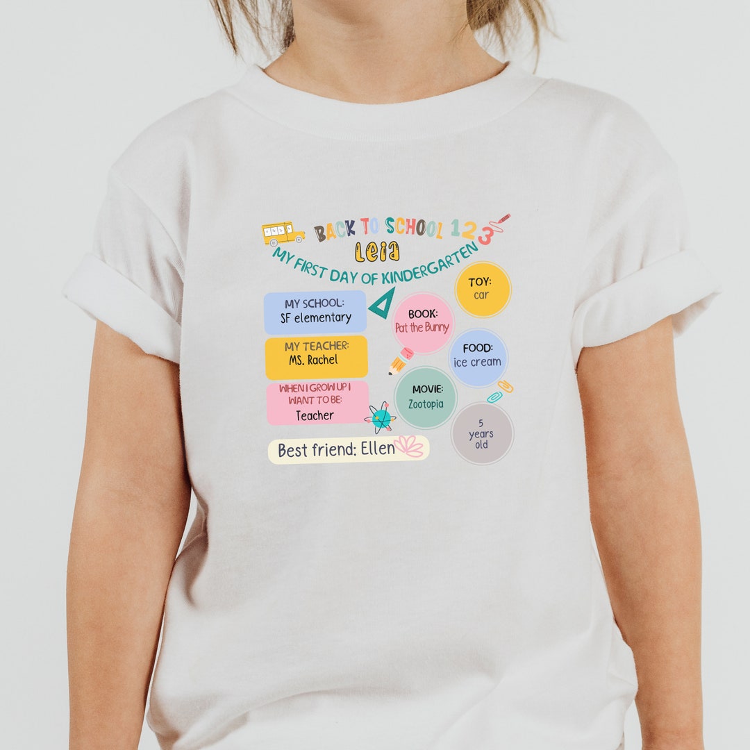 Back to School Bulletin Board on T-shirt Welcome Back to School Back to ...