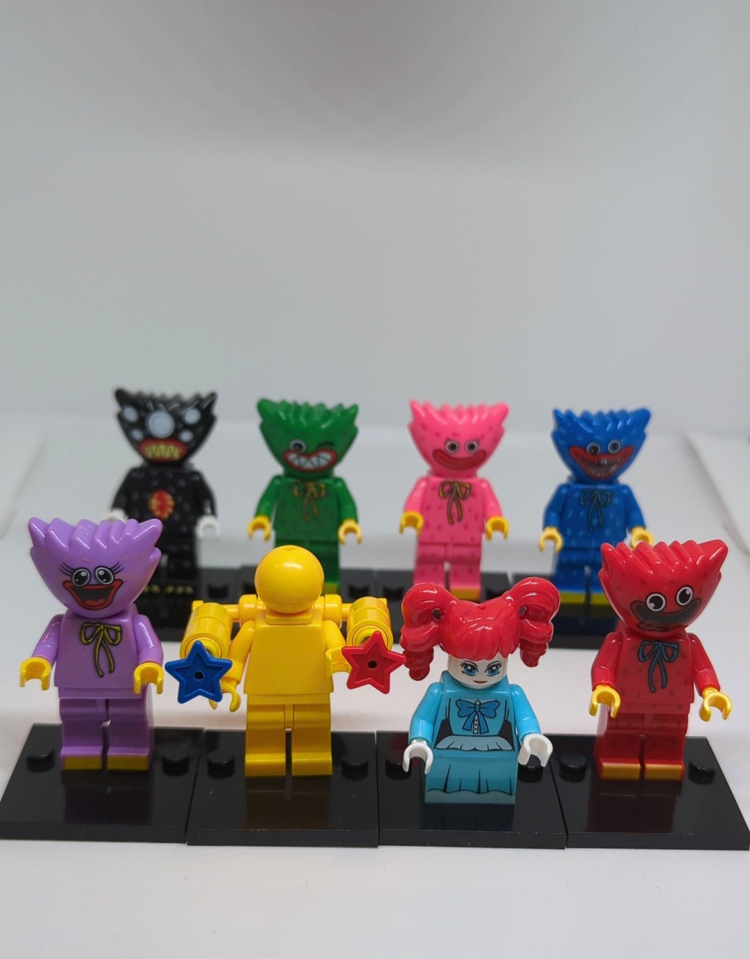 8 Figures Poppy Playtime Building Block Toys Gift for Kids, Adults ...