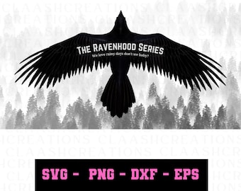Ravenhood Series Svg Download - Etsy