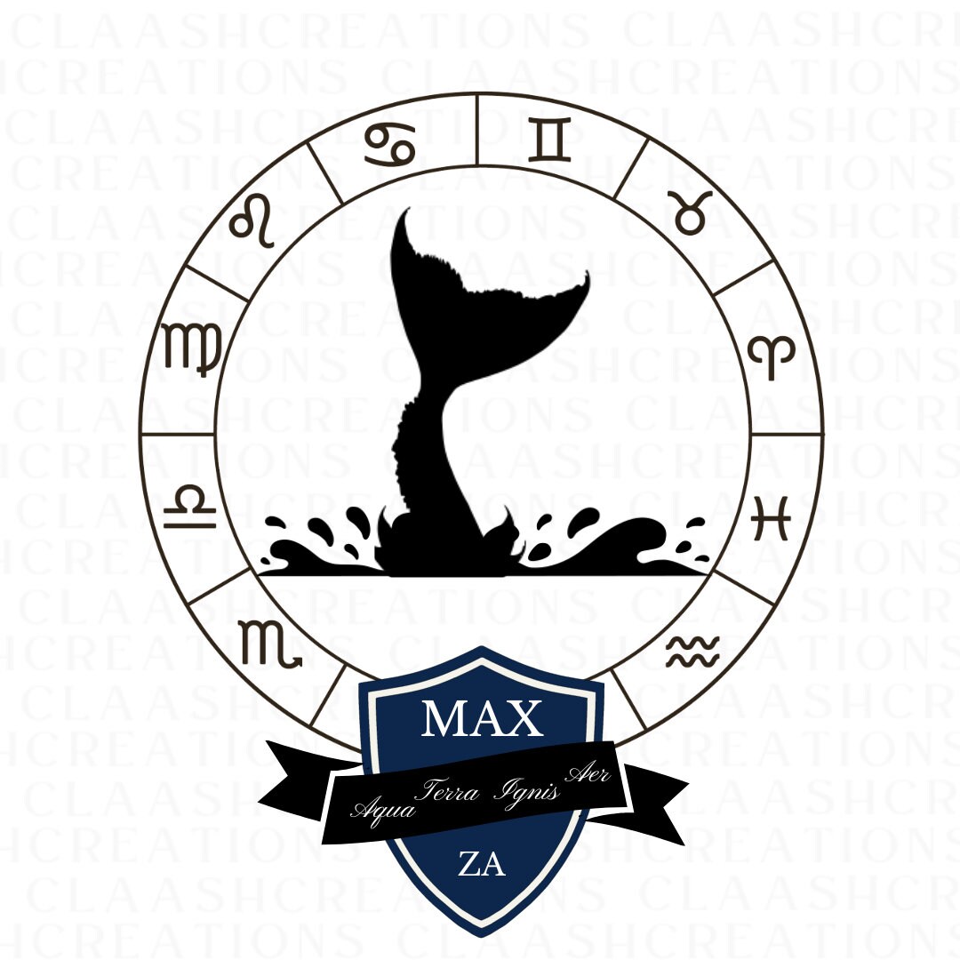 Zodiac Academy Max Logo Svg, Png, Dxf, - Etsy
