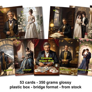 Victorian Kipper Deck 350 Grams Glossy - Etsy