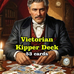 Victorian Kipper Deck 350 Grams Glossy Bridge Format - Etsy