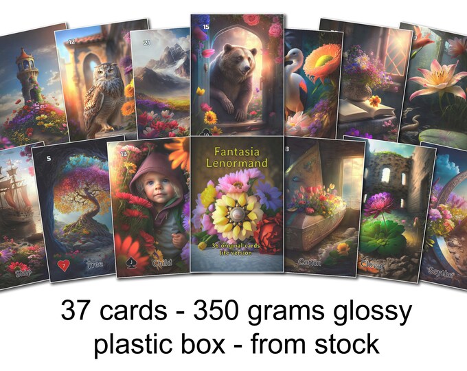 Fantasia Lenormand 1 - Lite - Glossy - 350 Grams - Etsy