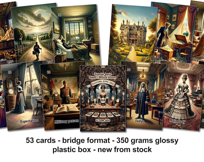 Victorian Oracle - Kipper's Mystical Journey - 350 Grams Glossy ...