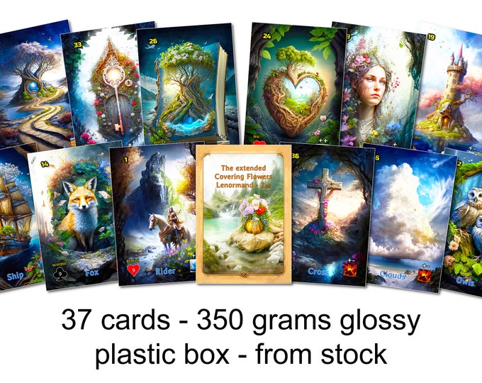 Gilded Reverie Lenormand Deck by Ciro Marchetti, Authentic Lenormand ...
