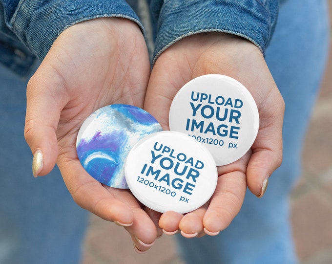 Custom Round Buttons, Pin Back Buttons, 2.25" Round Buttons, Pinback ...